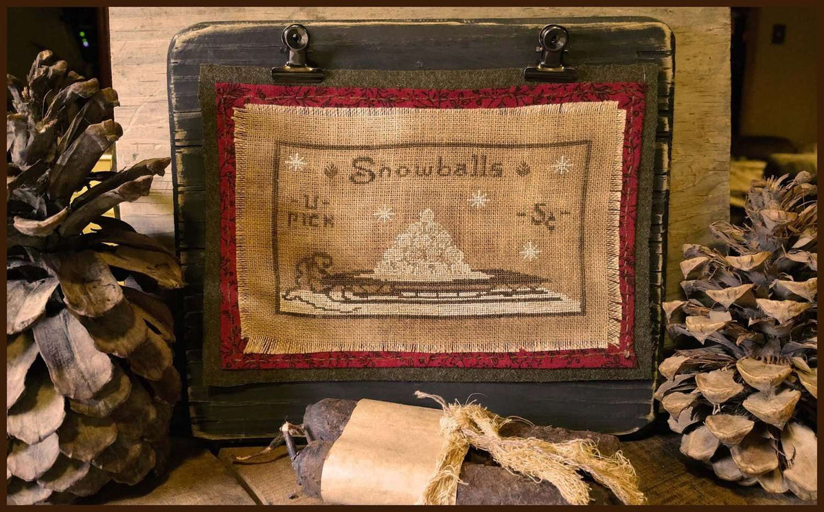 Snowballs- 5 Cents- Cross Stitch Pattern- INSTANT DOWNLOAD – Kanikis